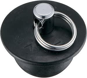 Amazon.com: SANEI PH270F-44 Rubber Stopper for Baths, TOTO Type, with Brim, No Chain : Clothing ...