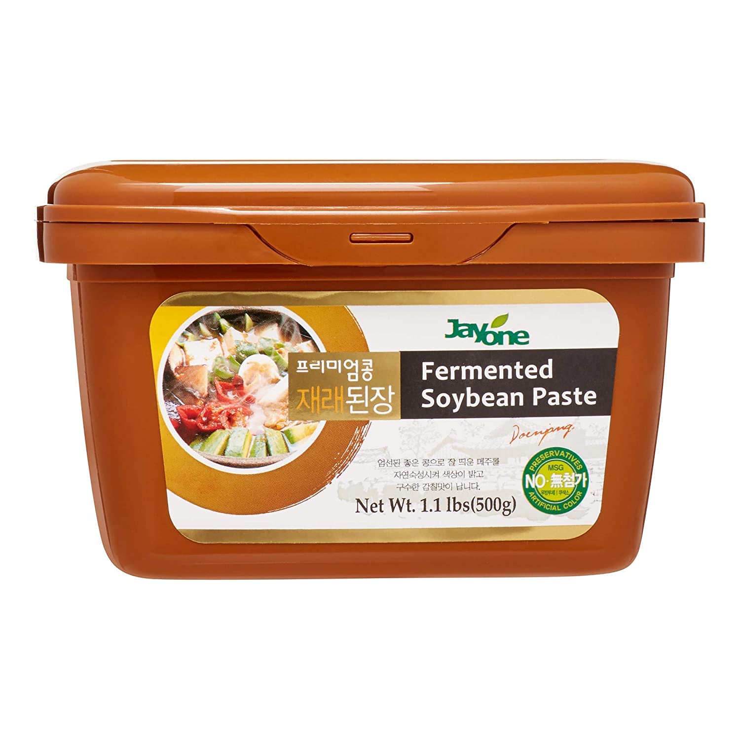 Amazon.com : Jayone Soybean Paste, Korean Doenjang, No MSG ...