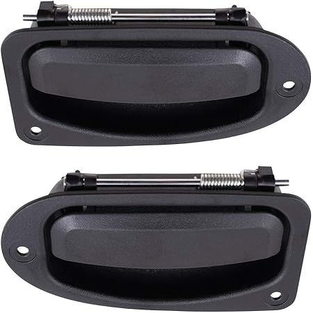 Amazon.com: Pair Set Rear Outside Exterior 3rd Third Textured Door ...