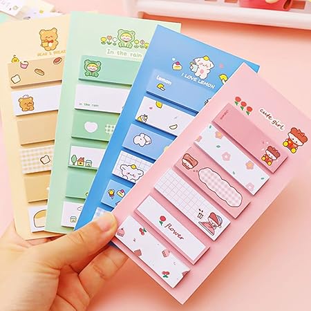 Early Buy 3x3 Lined Sticky Notes with 6 Pastel Color Self-Stick Notes 6 ...