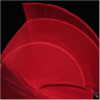 Amazon.com: Organ Pleated Hard Mesh Fabric Plisse Fabric Accordion ...