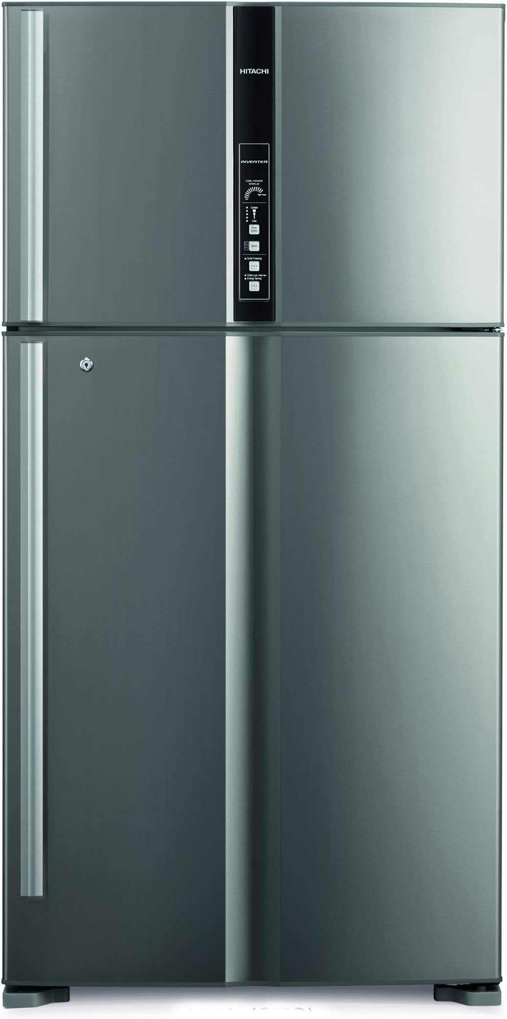 Hitachi 715L Gross, Net 510L Top Mount Double Door Refrigerator, 10 ...