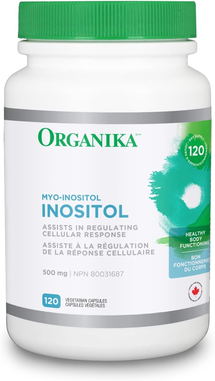 Organika Canadian-Made Inositol (Myo-Inositol)- Cellular Response, Mood ...