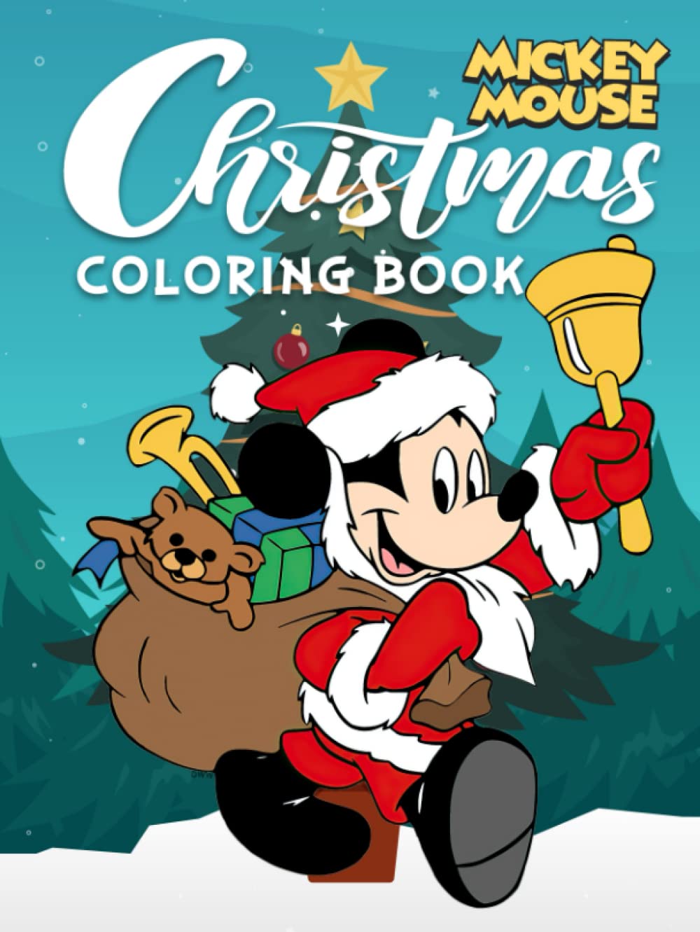 Christmas Coloring Book for Kids: New Edition, 100+ BIG Coloring Pages ...
