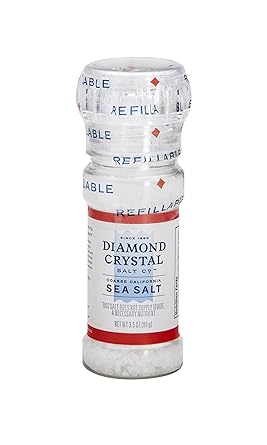 Amazon.com : Diamond Crystal Sea Salt 3.5oz Grinder : Grocery & Gourmet ...