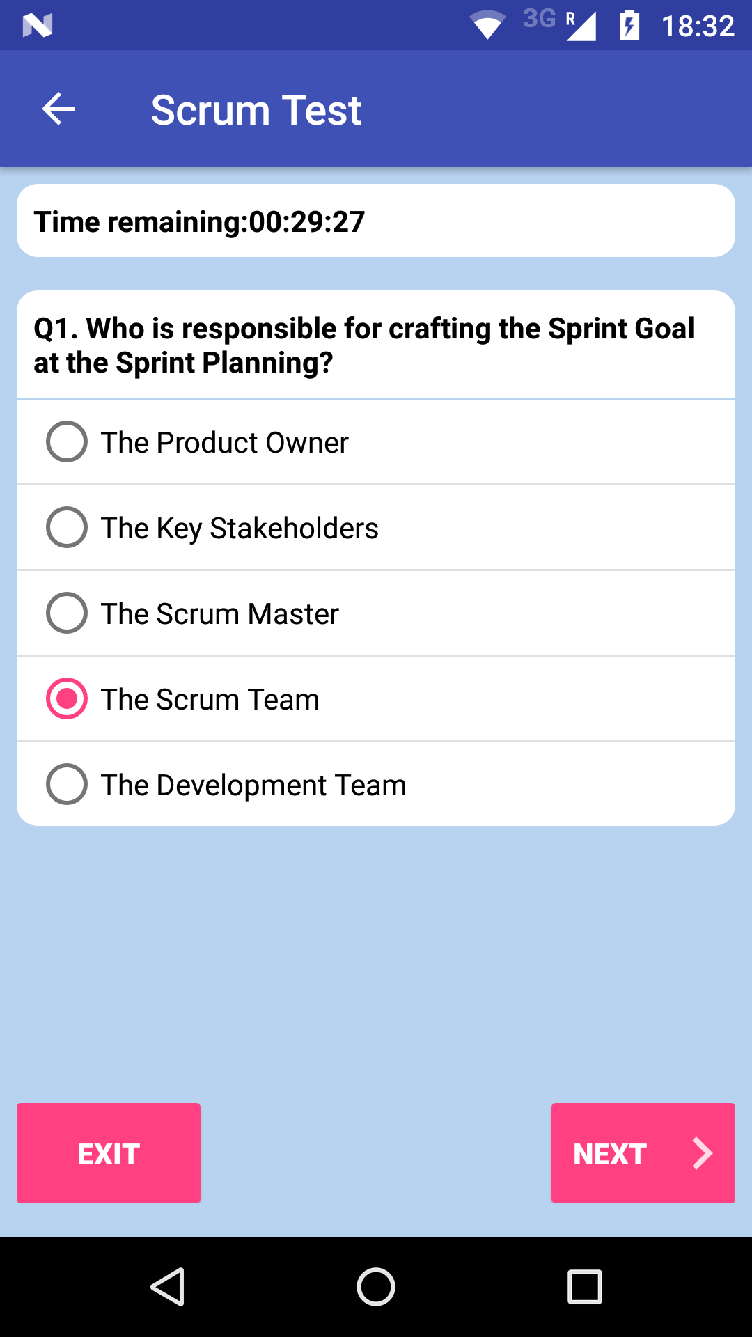 Scrum Test:Amazon.com:Appstore for Android