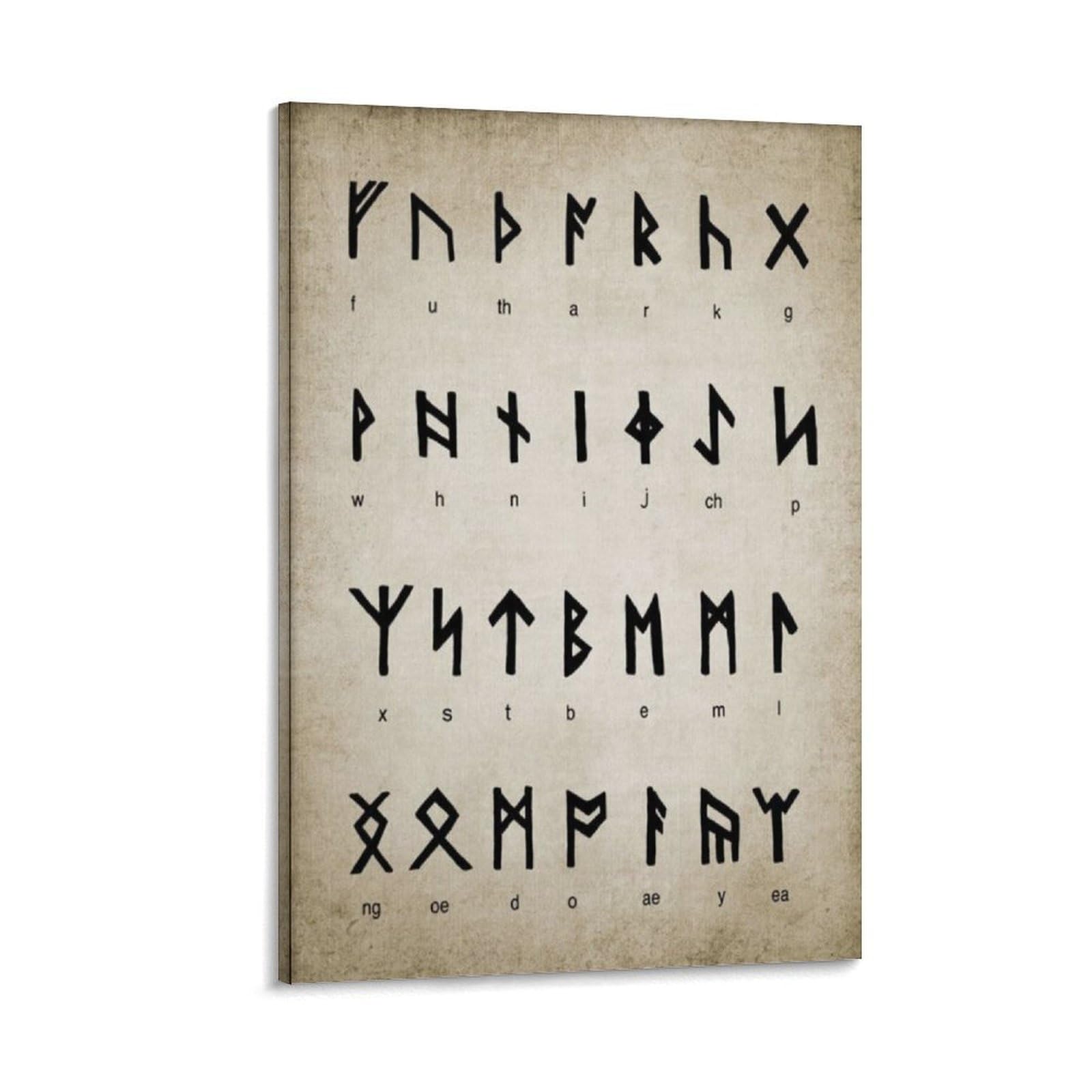 Norse Mythology Alphabet