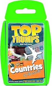 Amazon.com: Top Trumps Countries of the World Classic Card Game, learn ...