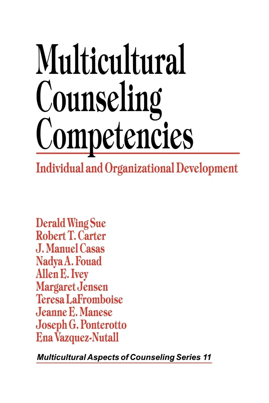 Amazon.com: Multicultural Counseling Competencies: Individual and ...