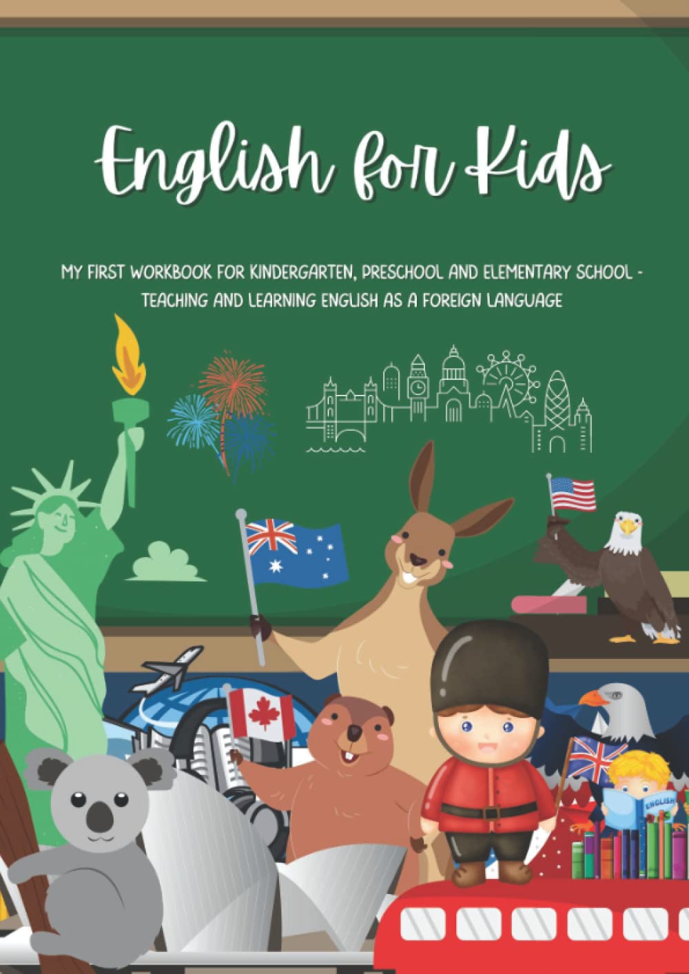 Amazon | English for Kids: My First Workbook for Kindergarten ...