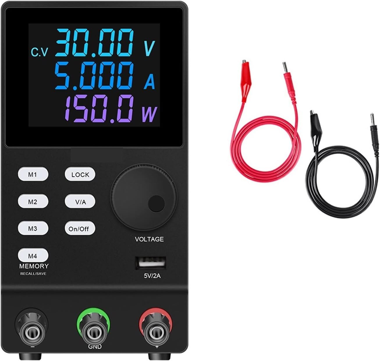Amazon.com: DC Power Supply Variable, Lab Programmable DC Power Supply ...