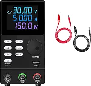 Amazon.com: DC Power Supply Variable, Lab Programmable DC Power Supply ...