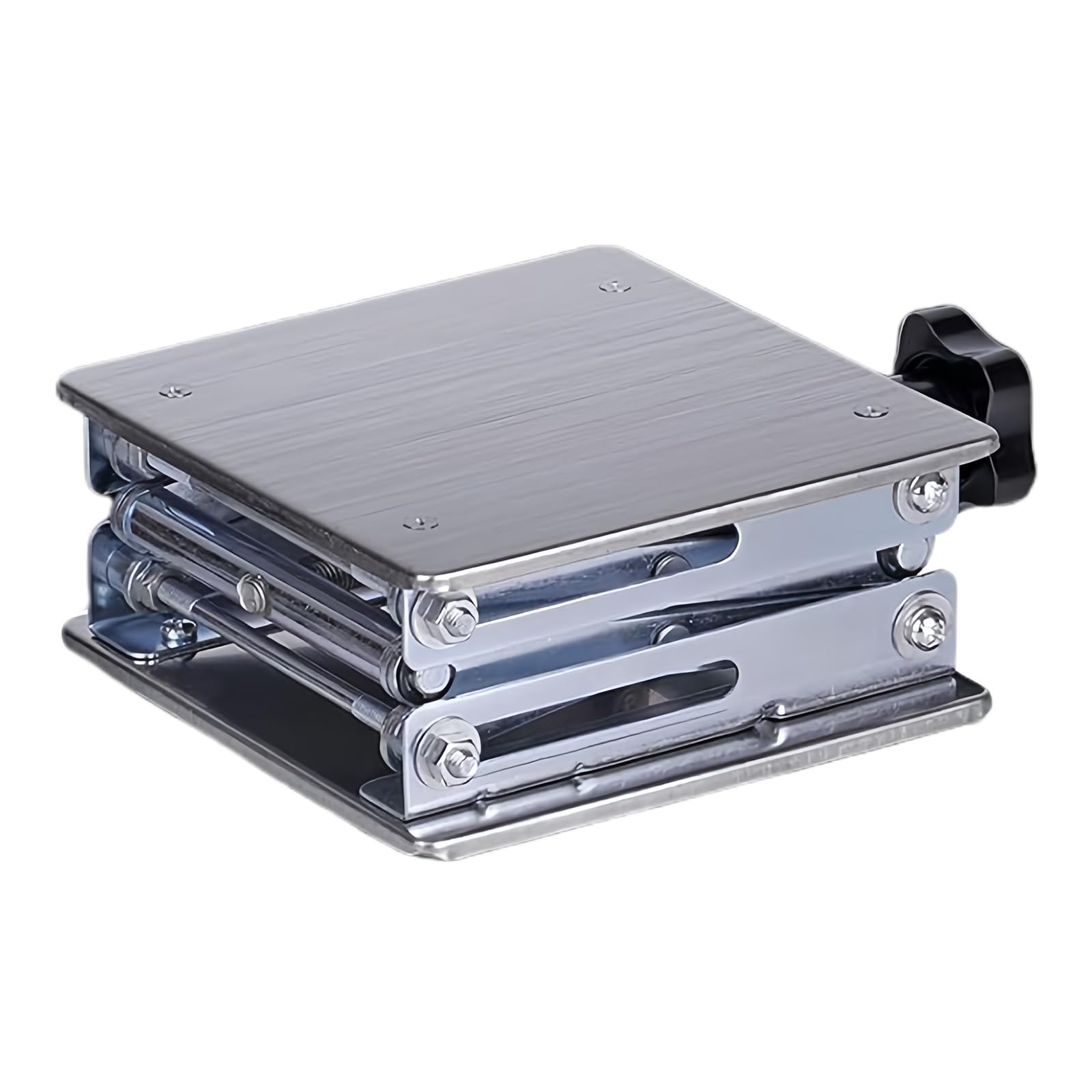 Amazon.com: SLWHYZL Lab Jack Stand Table Lift 6'' x 6'', Stainless ...