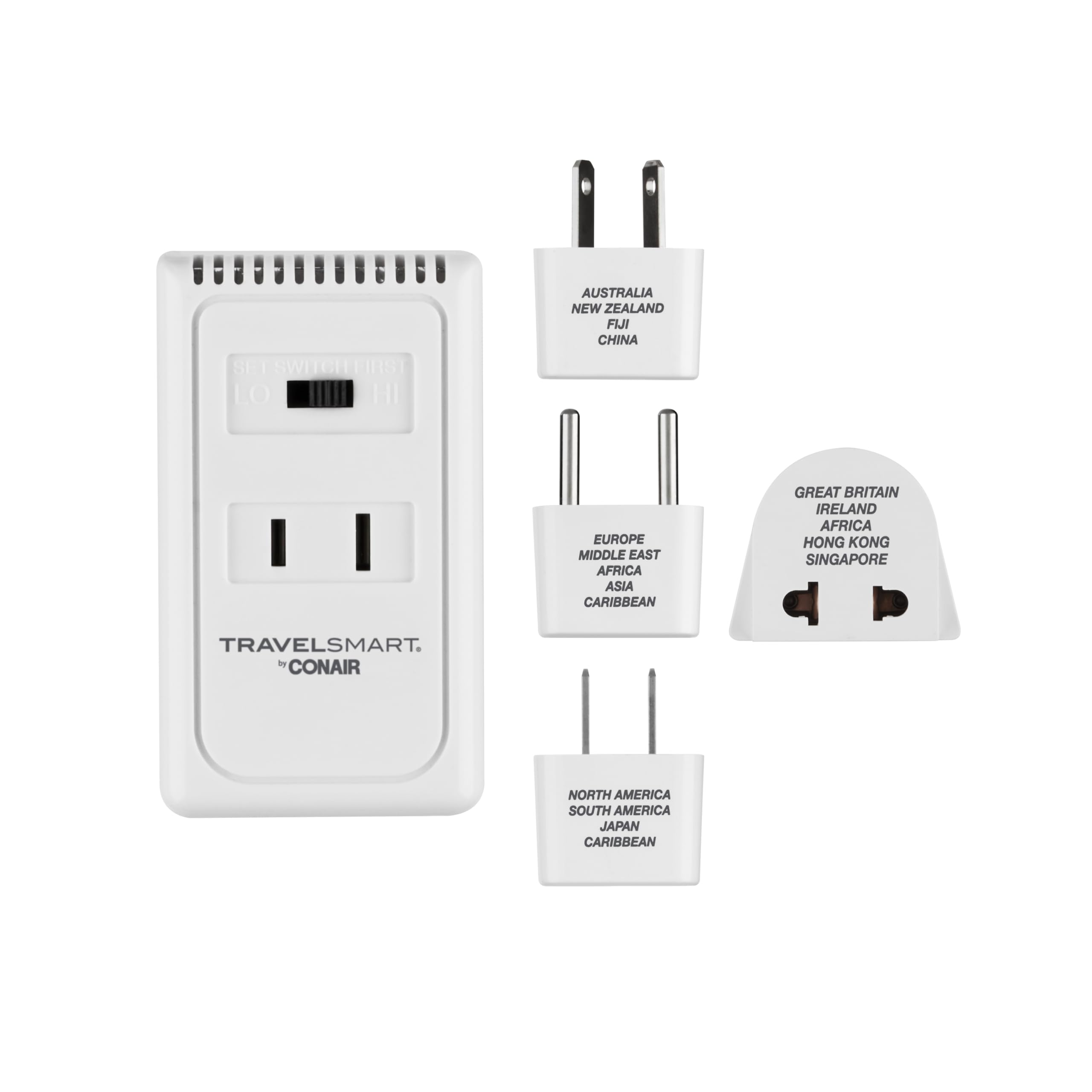 Amazon.com: Conair Voltage Converter and Universal Travel Adapter ...