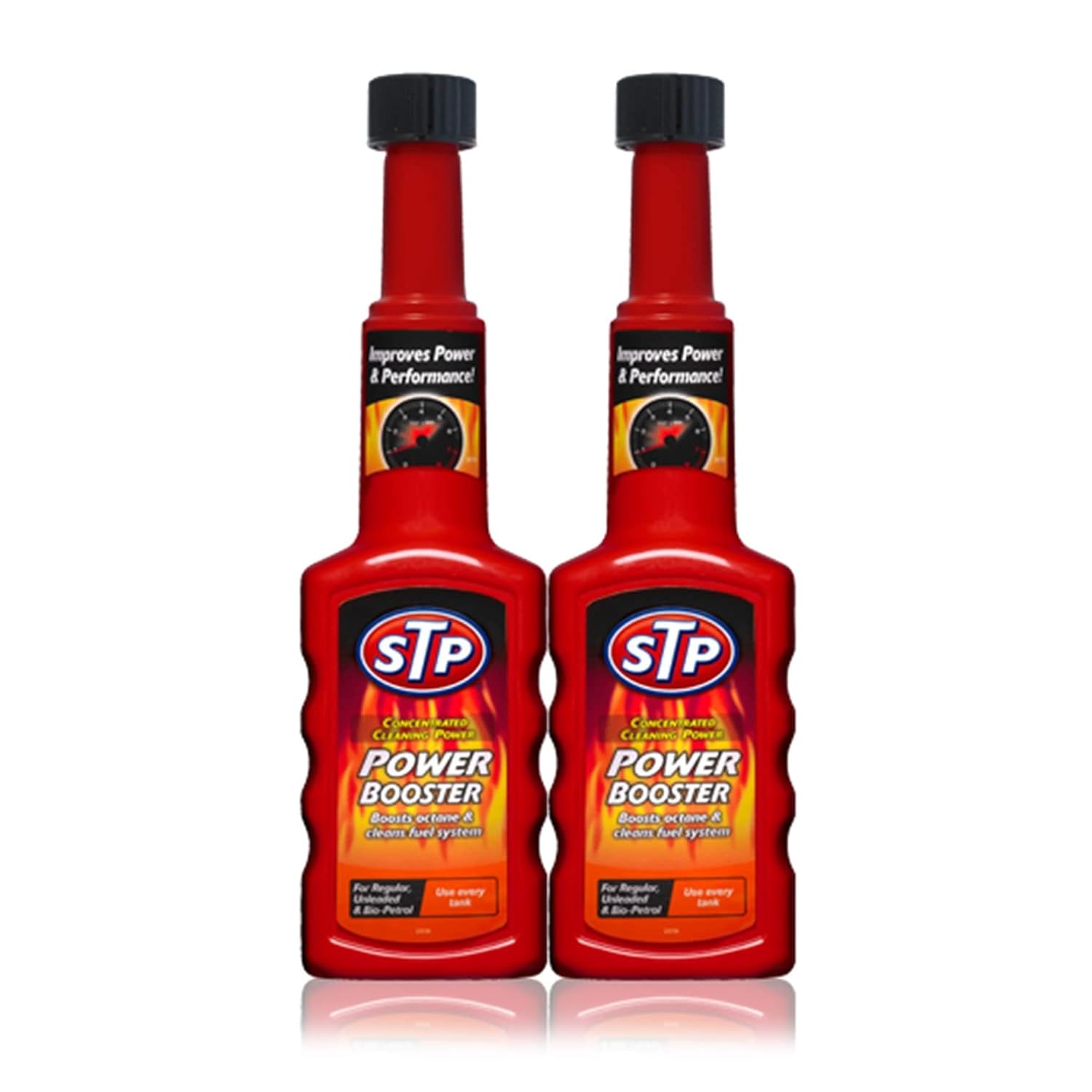 STP Power Booster : Boosts Octane & Cleans Fuel System : Pack of 2 ...