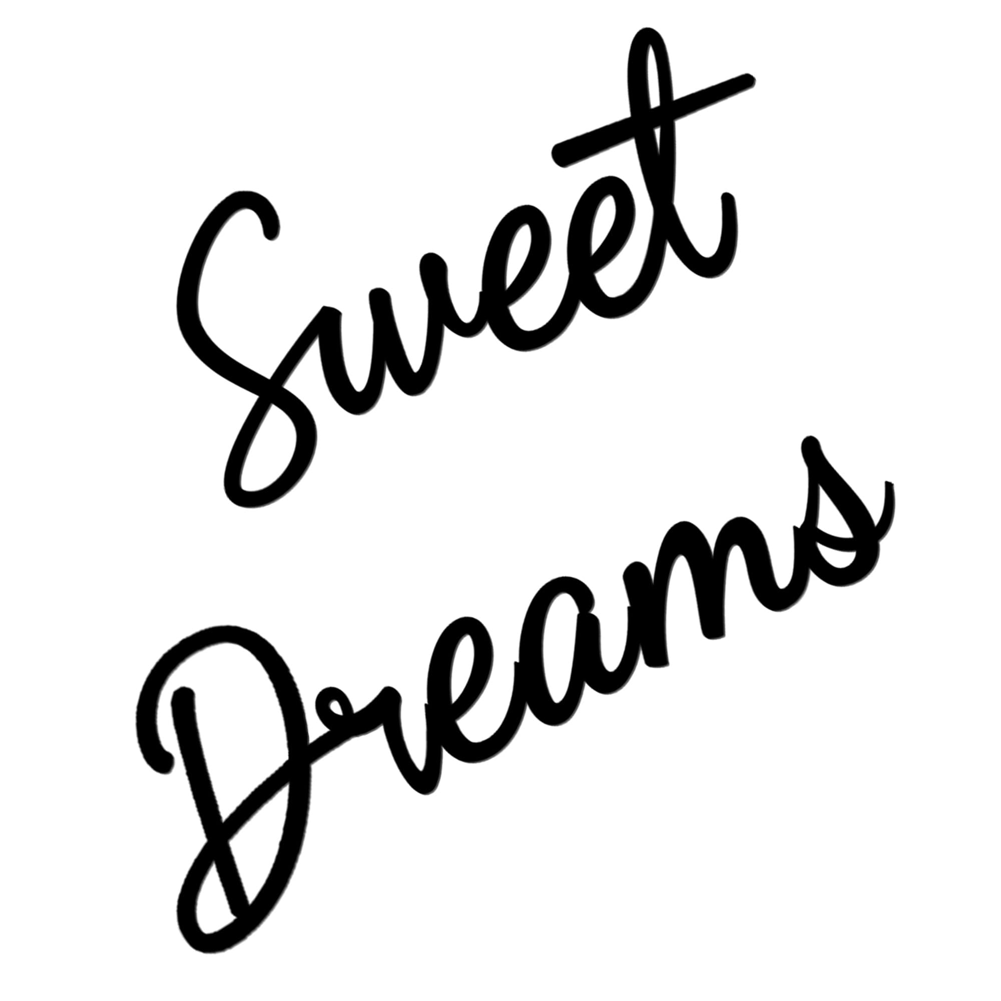 Amazon.com: Sweet Dreams Wall Decor Above Bed Metal Sweet Dreams Sign ...