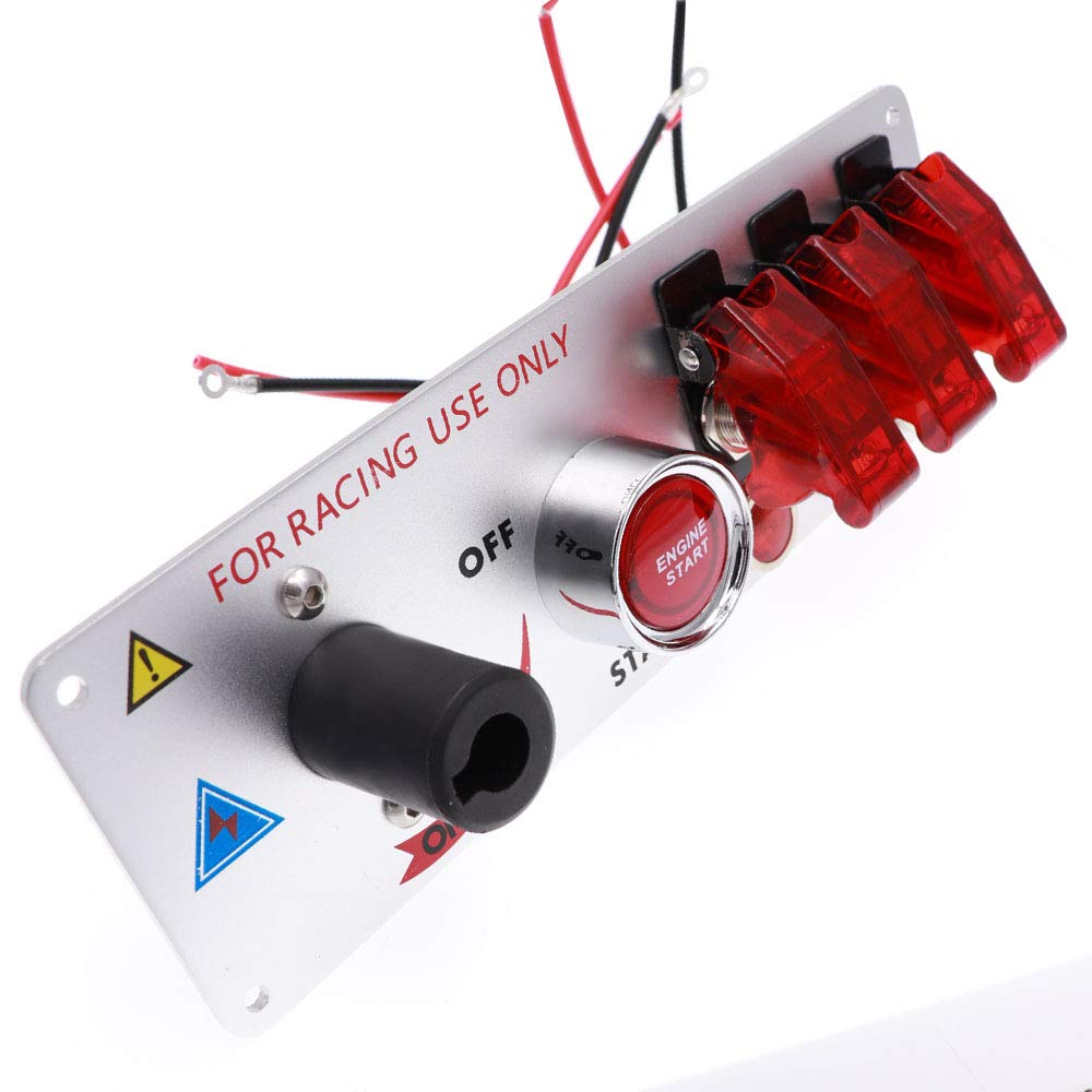 Snapklik.com : 12V Ignition Switch Panel For Racing Car Ignition ...