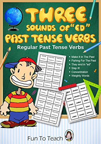 Amazon.com: The 3 sounds of "ed" Past Tense Verbs - Grammar Games and ...