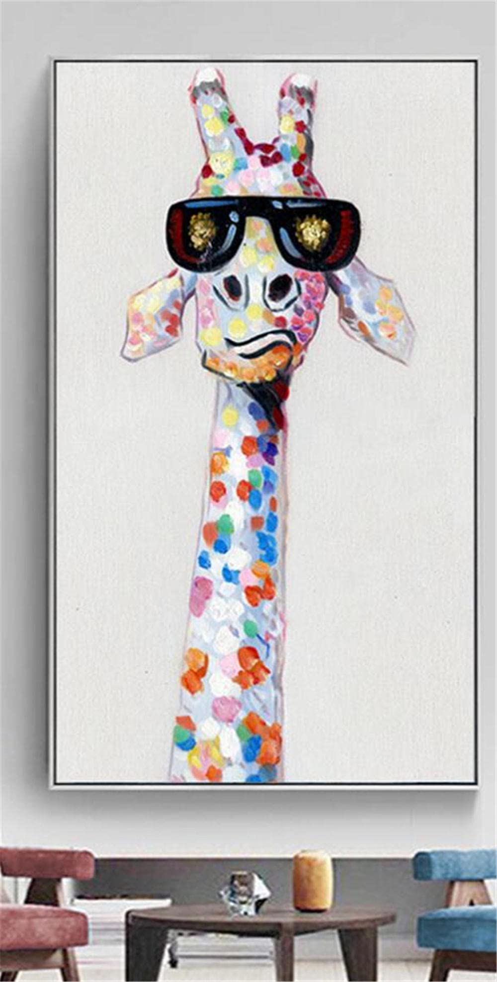 Cross Eyed Giraffe