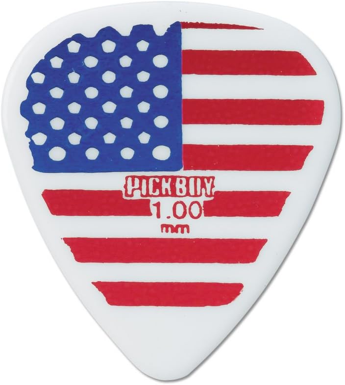 Amazon.com: Pickboy Flag, USA Flag, Large, Celltex, 1.00mm, 10 picks ...