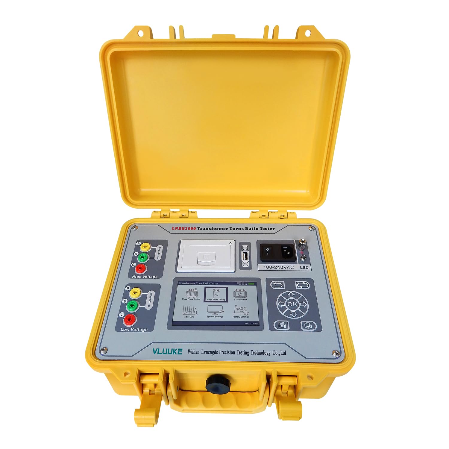 Transformer Turns Ratio Tester Kit - 3 Phase & Single Phase Transformer ...