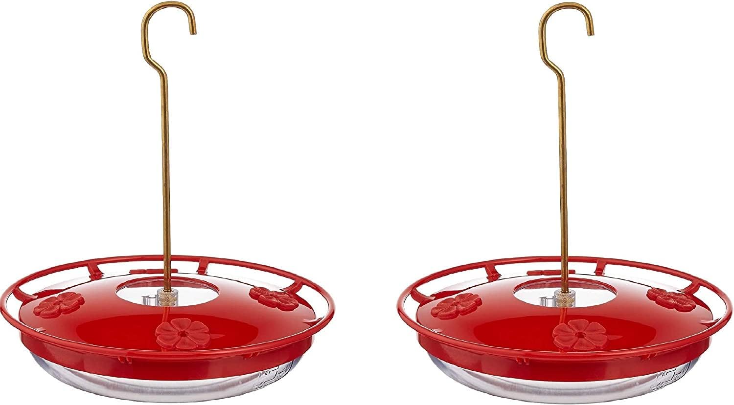Hummingbird Feeder for Outdoors Hanging, 2 Pack, Leak-Proof, Easy to ...