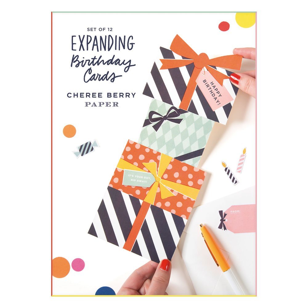 Cheree Berry Expanding Birthday Card Set: Galison, Cheree Berry Paper ...