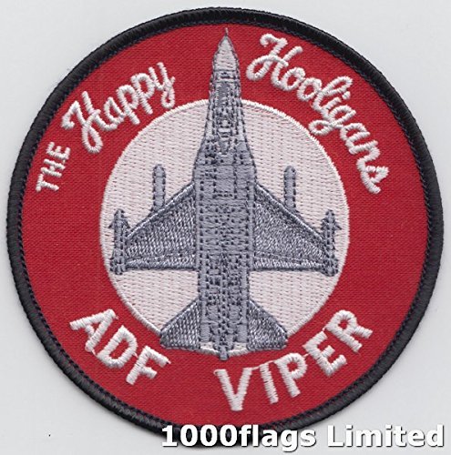 Adf Vipers Happy Hooligans Us Air Force Embroidered Patch | Desertcart ...