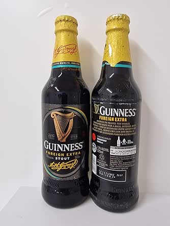 Guinness Foreign Extra Stout 325ml (12) : Amazon.co.uk: Grocery