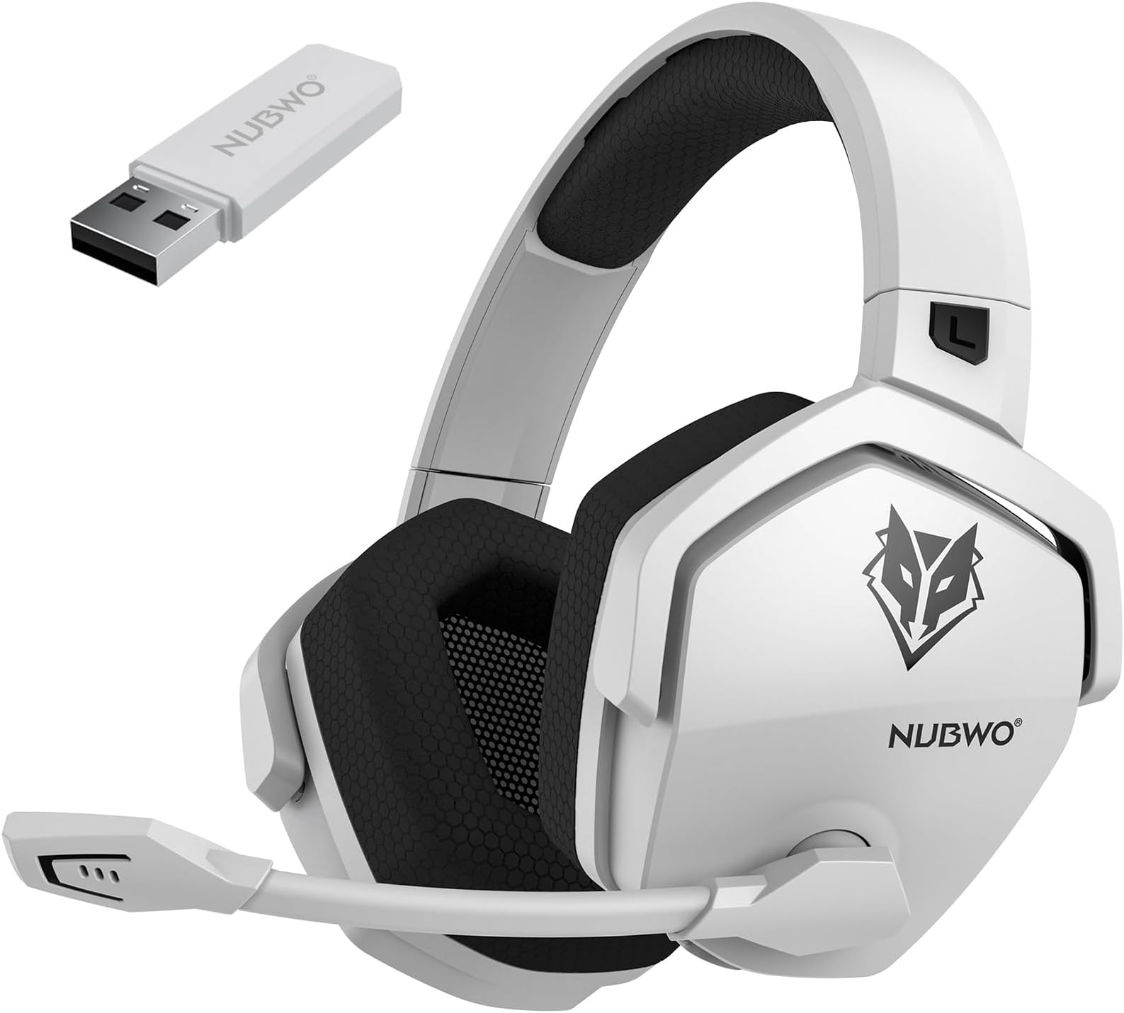 Amazon.com: NUBWO G06 Dual Wireless Gaming Headset with Microphone for ...