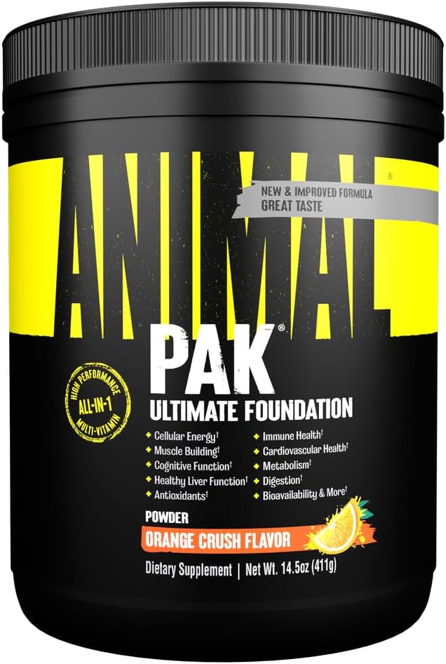 Amazon.com: Animal Pak - Vitamin Powder with Zinc, Magnesium, Amino ...