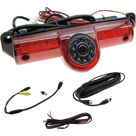 Amazon.com: Brake Light Rear View Reverse Backup Camera Compatible with ...