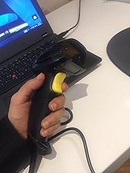 Amazon.com : Esky Barcode Scanner with Stand, Wired Handheld Bar Code ...