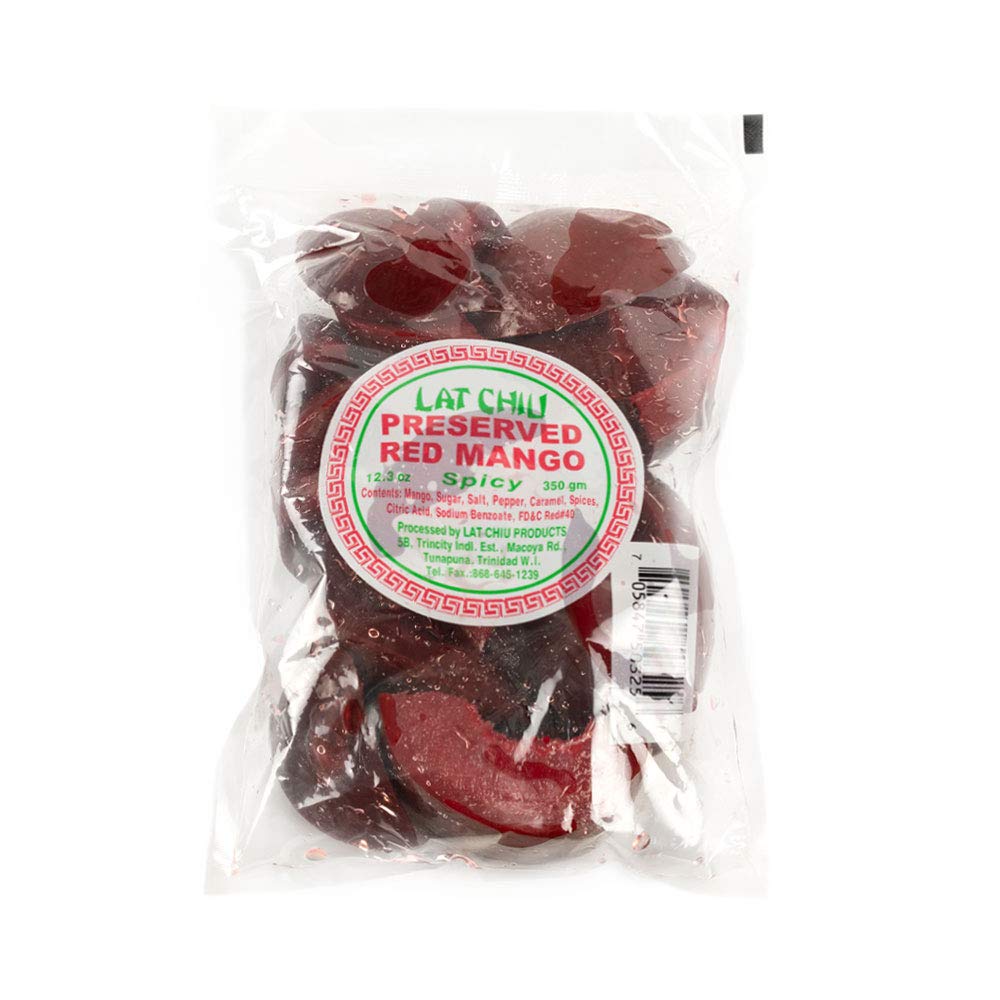 Amazon.com: Lat Chiu Preserved Red Mango Spicy - 6x350g (Pack of 6 ...