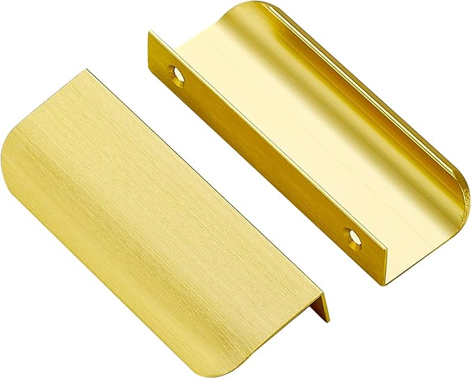 Ravinte 3 Pack Finger Pulls for Cabinets 76mm/3in Hole Center Tab ...