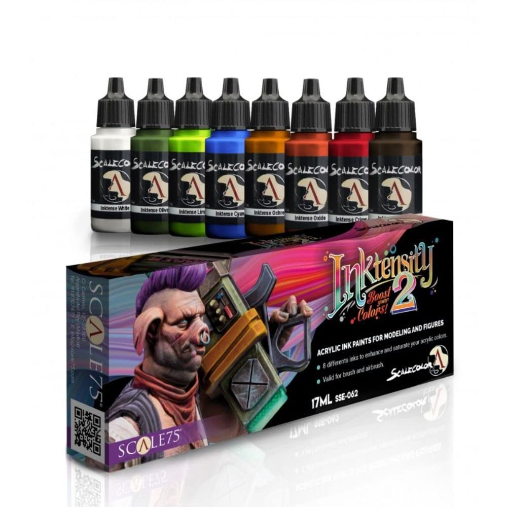 Scale75: Inktensity 2 Paint Set (8 x 17ml) : Amazon.in: Toys & Games