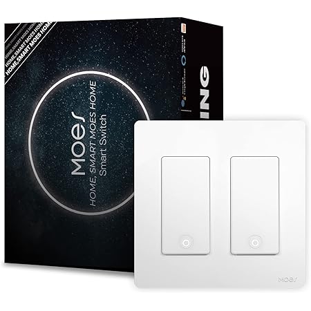 Amazon Basics Single Pole Smart Switch, Neutral Wire Required, 2.4 Ghz ...