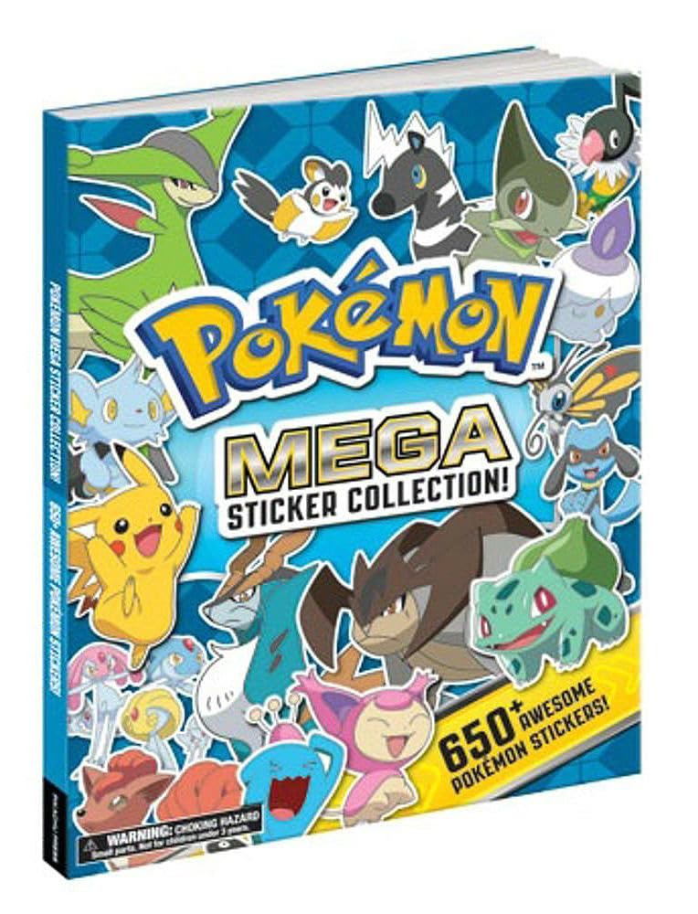 Pokemon Mega Sticker Collection!: Over 650 Awesome Pokemon Stickers ...