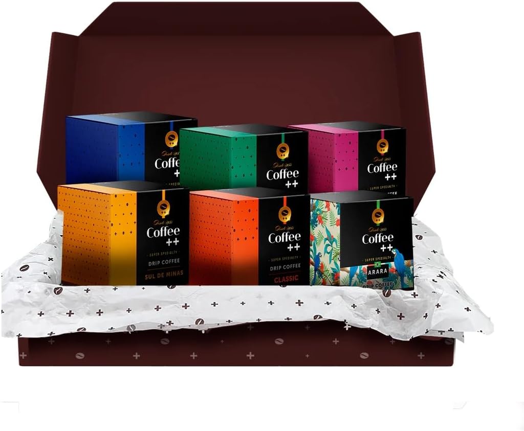 Café em Sachê Coffee Mais Drip Coffee Variedades - 60 unidades | Amazon ...