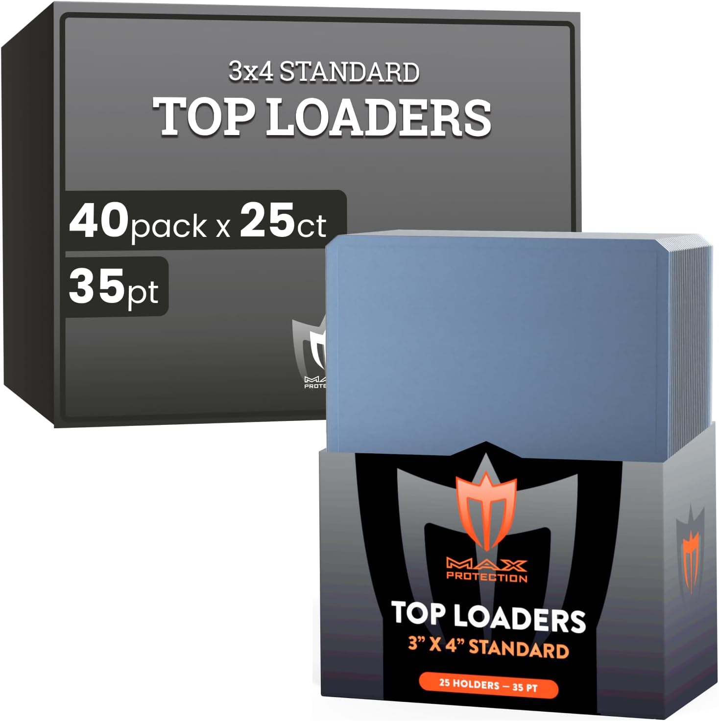 Amazon.com: Max Protection 35pt Top Loaders for Cards - 1000 Count ...