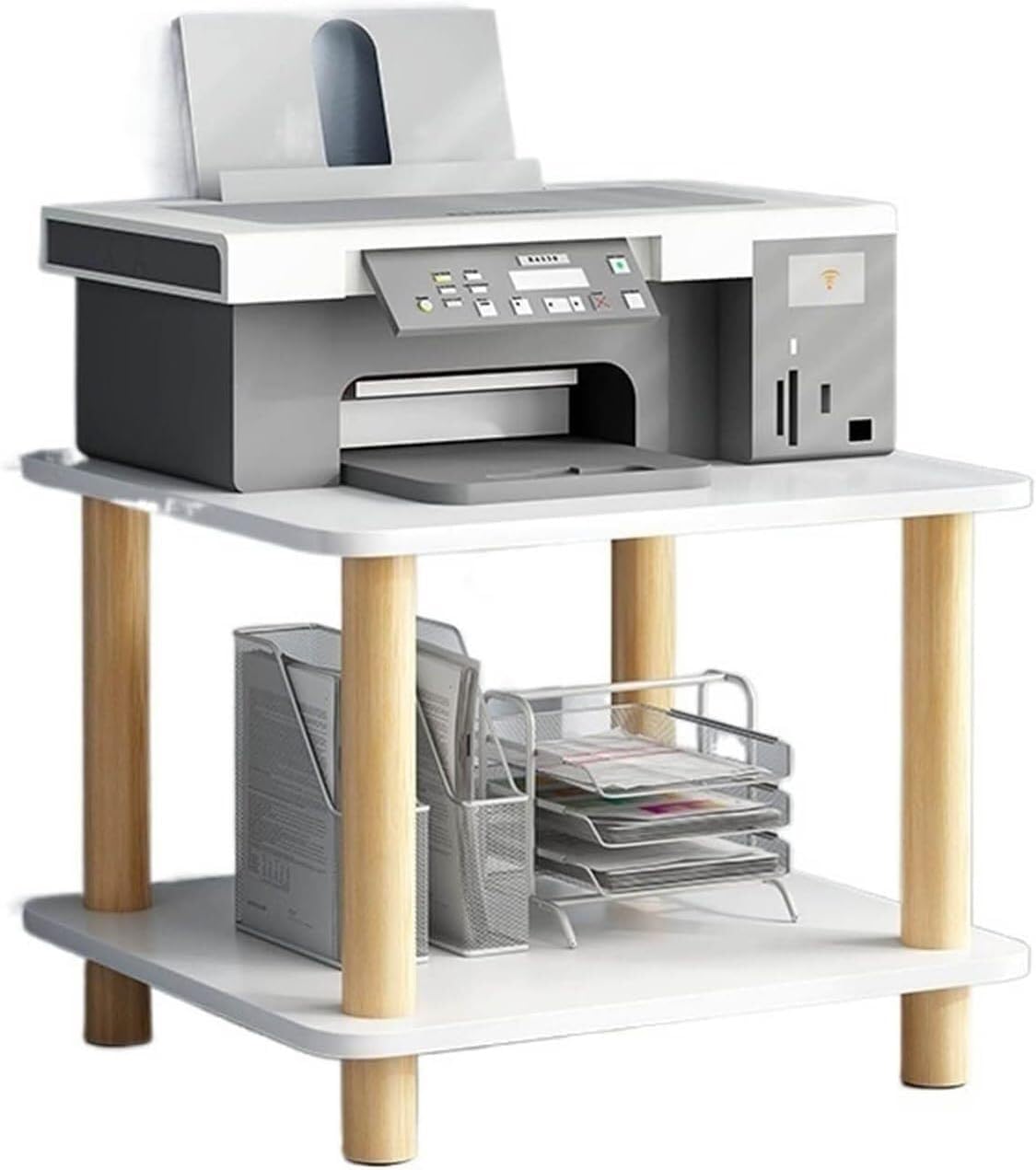 Amazon.com: BIOMICE Printer Stand 4 Tier Printer Stand Printer Rack ...