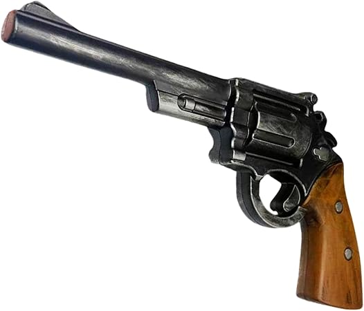 Amazon.com: Wasteland Western-Style Revolver Prop – 12” Long-Barrel ...