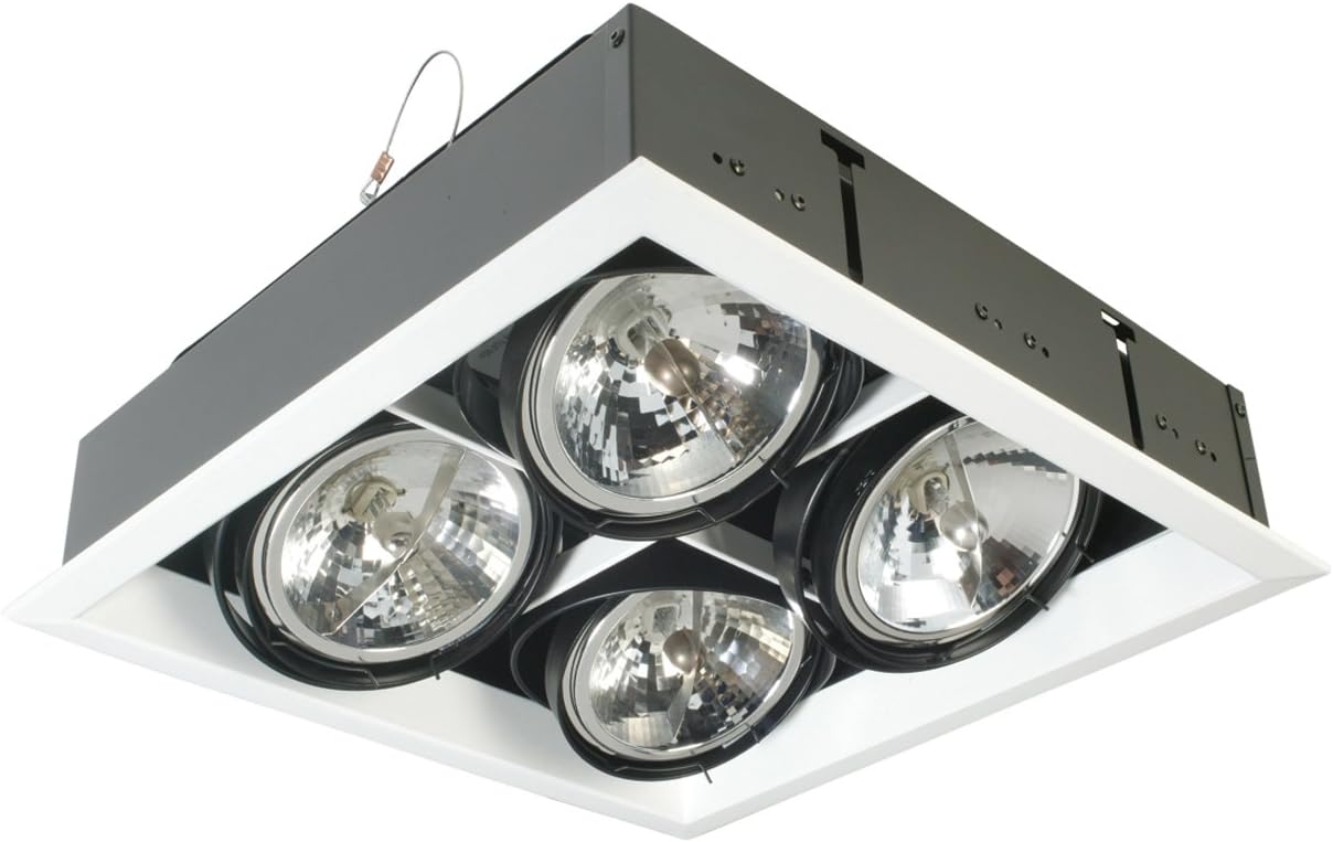 Eurofase TE104BTR-0N 4-Light Square AR111 Recessed Mutiple Trim with ...
