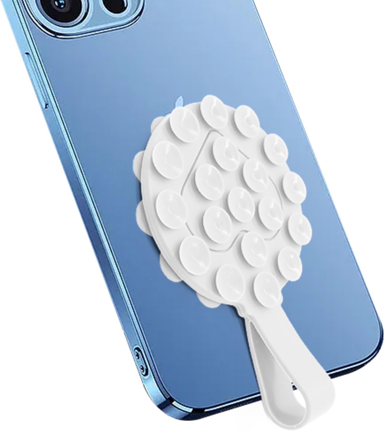 ExceLife 2 Pcs Silicone Suction Phone Case Adhesive Mount, Hands Free ...