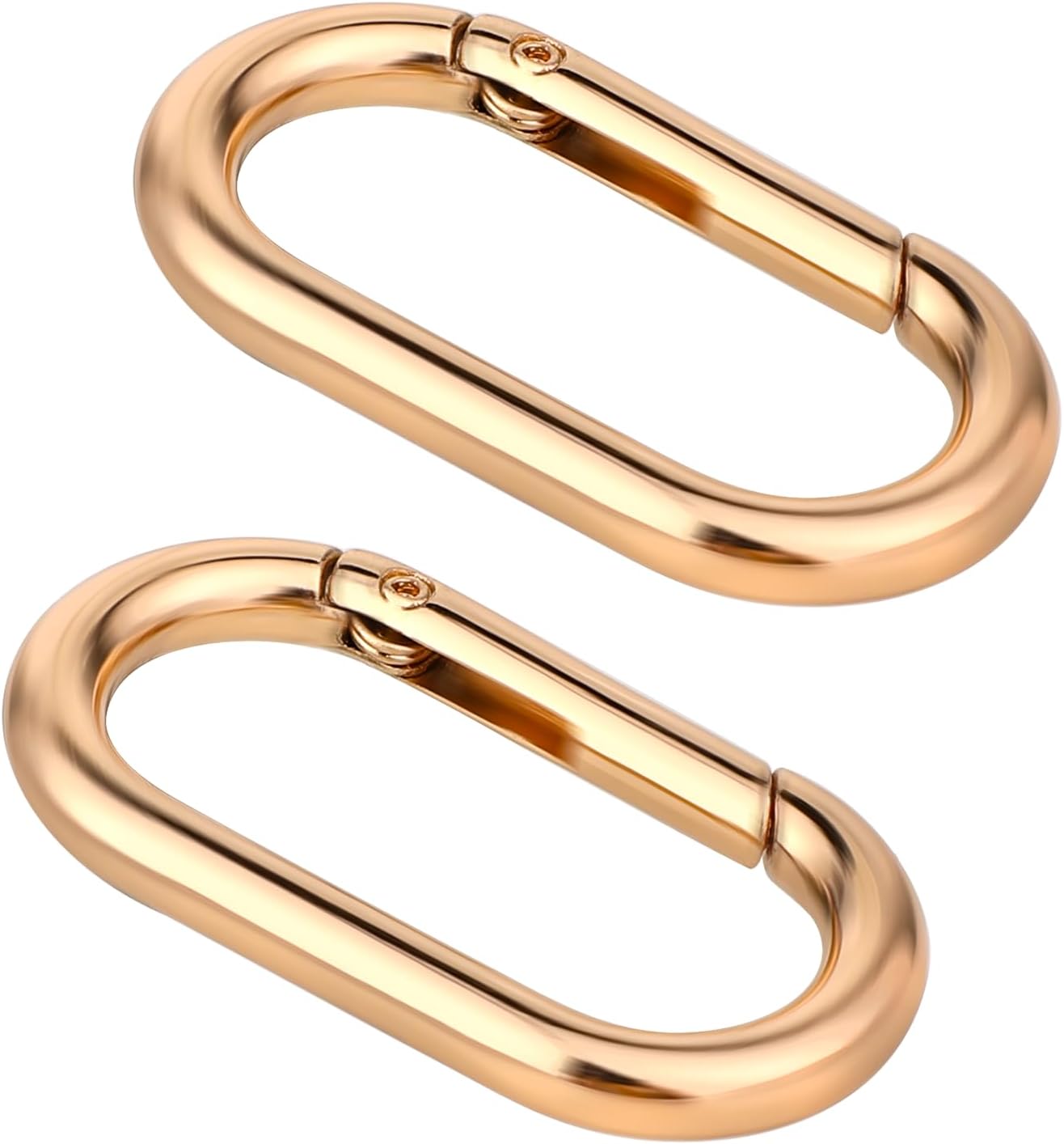 Amazon.com: 2 Pcs Spring O Ring Clip for Purse Strap Oval Snap Clip ...