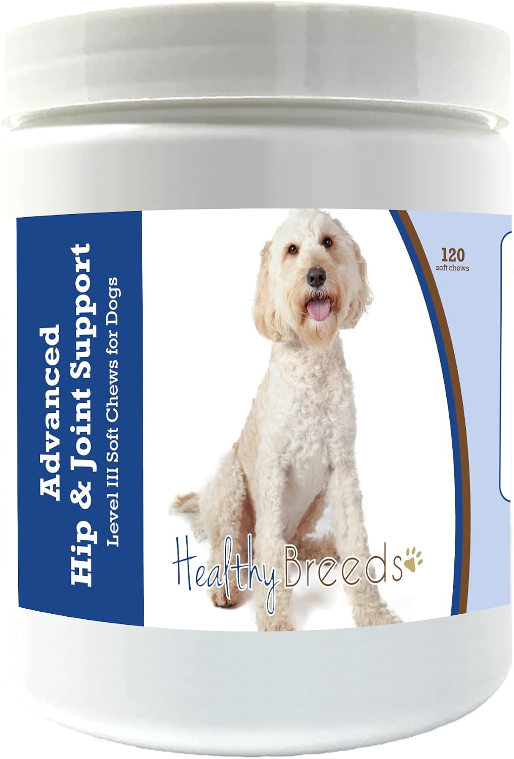 Amazon.com : Healthy Breeds Labradoodle Advanced Hip & Joint Support ...