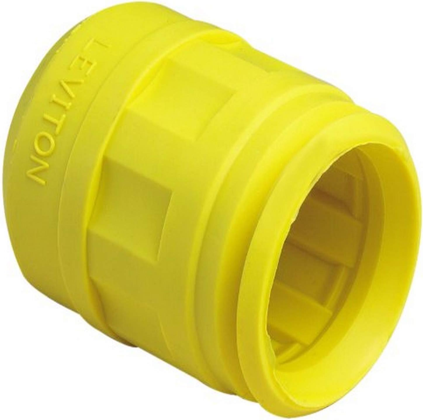 Amazon.com: Leviton 6017-Y Boot for Straight, Locking Plug, 15-Amp and ...