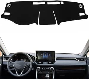 Amazon.com: Dashboard Cover Dash Mat for Toyota RAV4 RAV 4 XA50 2019 ...
