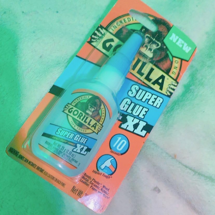 Amazon.co.jp: Gorilla（ゴリラ）強力接着剤 ジェル XL 25g クリア 1パック 7400202 : 文房具・オフィス用品