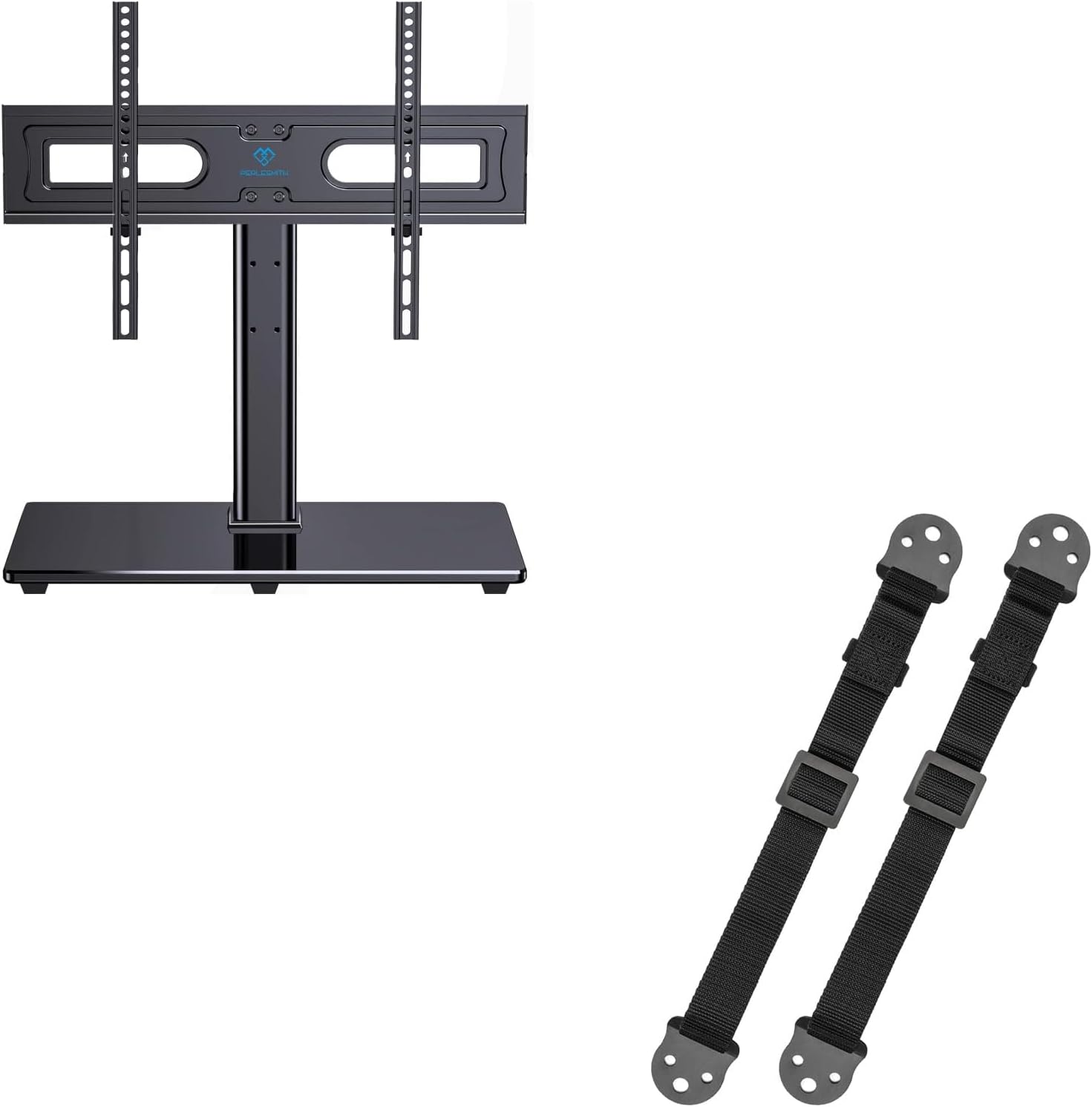 Amazon.com: PERLESMITH Universal TV Stand&TV Anti-tip Straps PSTVS11 ...